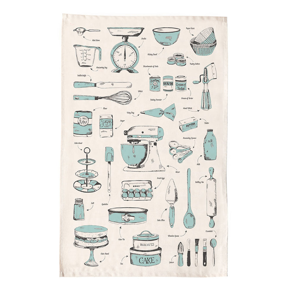 Baking Delight Tea Towel – Victoria Eggs