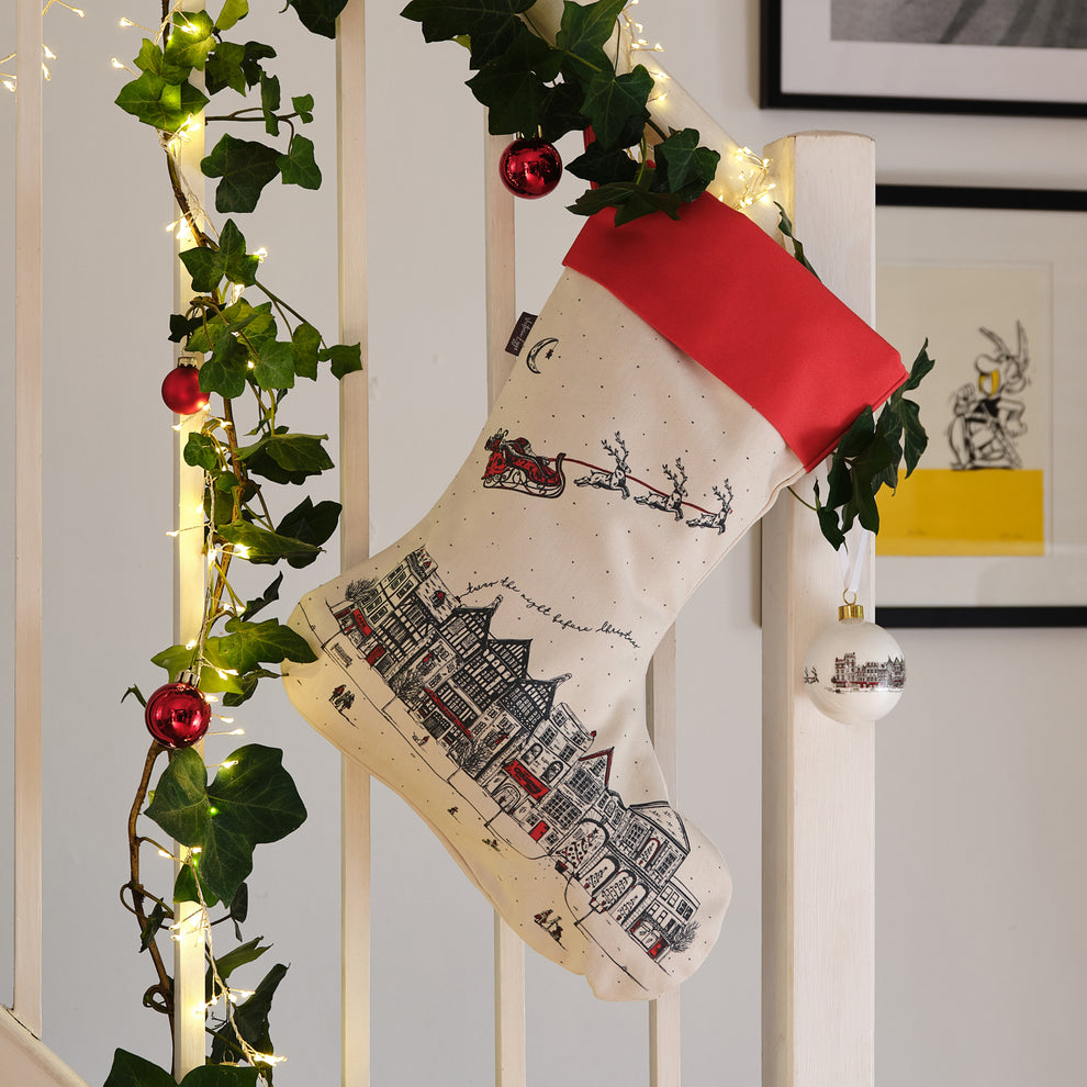 Santa's Sleigh Christmas Stocking – Victoria Eggs